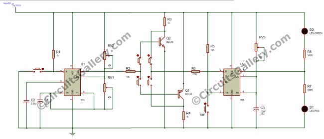 Simple Transistor Tester Circuit Using 555 Timer IC - Circuits Gallery Simple Transistor Tester Circuit Using 555 Timer IC - Circuits Gallery