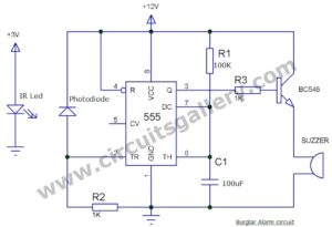How to Make a Burglar Alarm Circuit for Your Home Security? - Circuits ...
