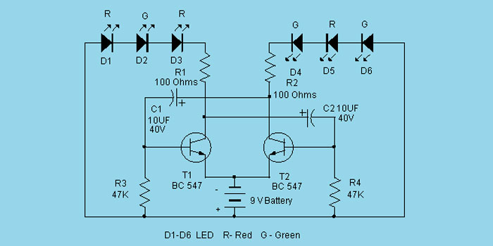 Led Dancing Light Circuit